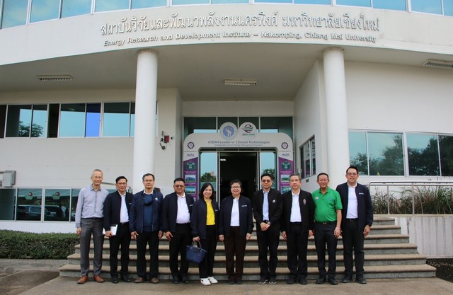 “ERDI-CMU จับมือ บจก. เจริญชัย” ต้อนรับอธิบดี พพ. ชมเทคโนโลยี Platform ...